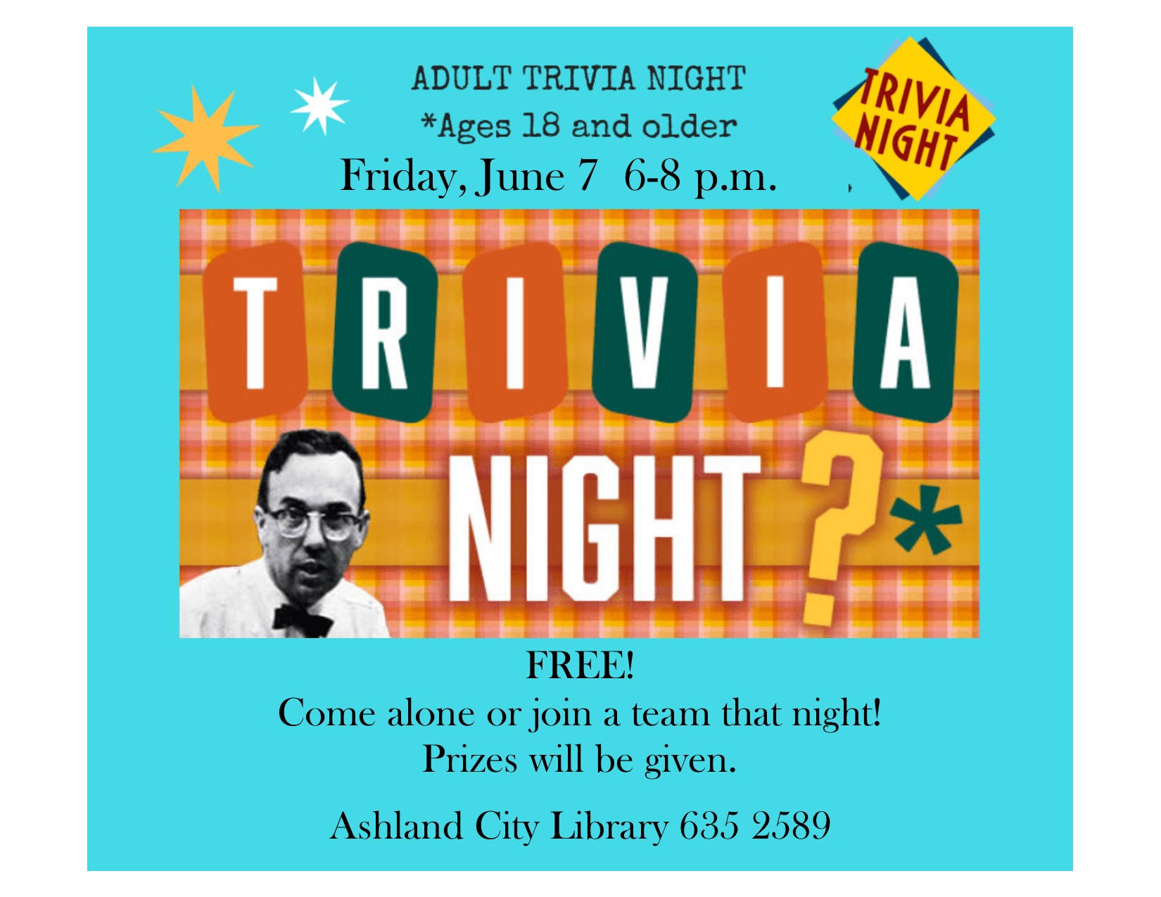 Trivia Contest – Ashland City Library